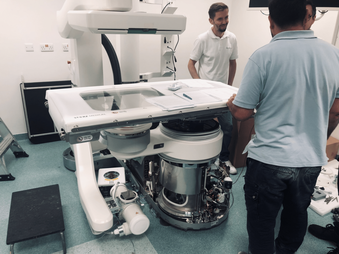 Storz Medical ESWL Installation - Technoline